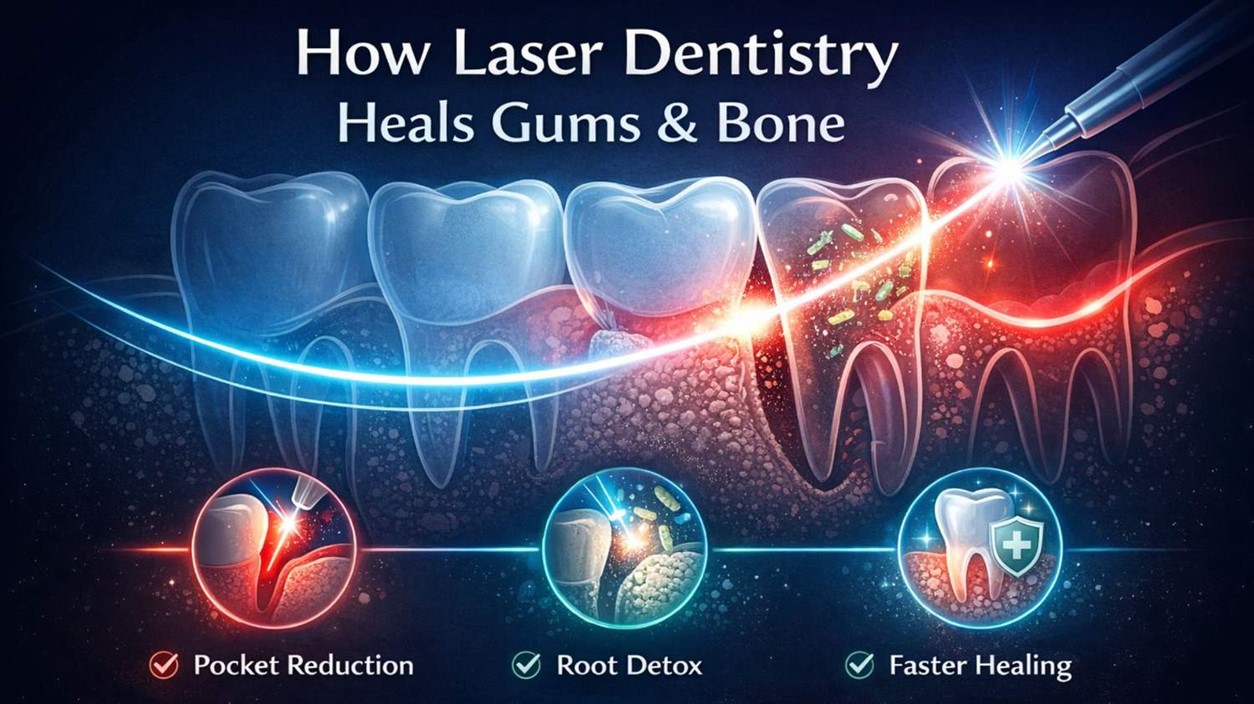 Laser Dentistry for Gum & Bone Health | LANAP & WPT Treatment